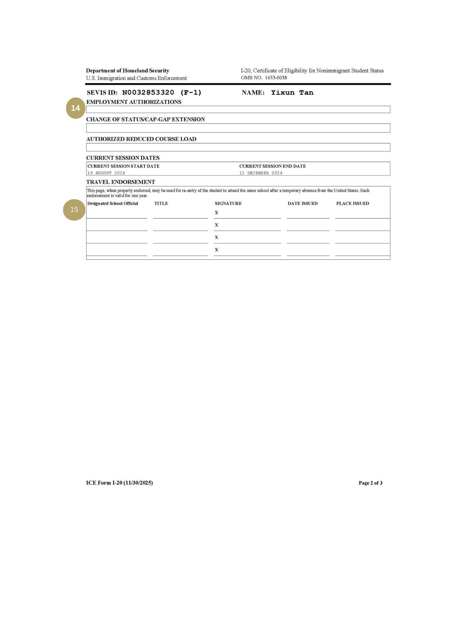 Understanding Your I-20/DS-2019 | Office of International Education